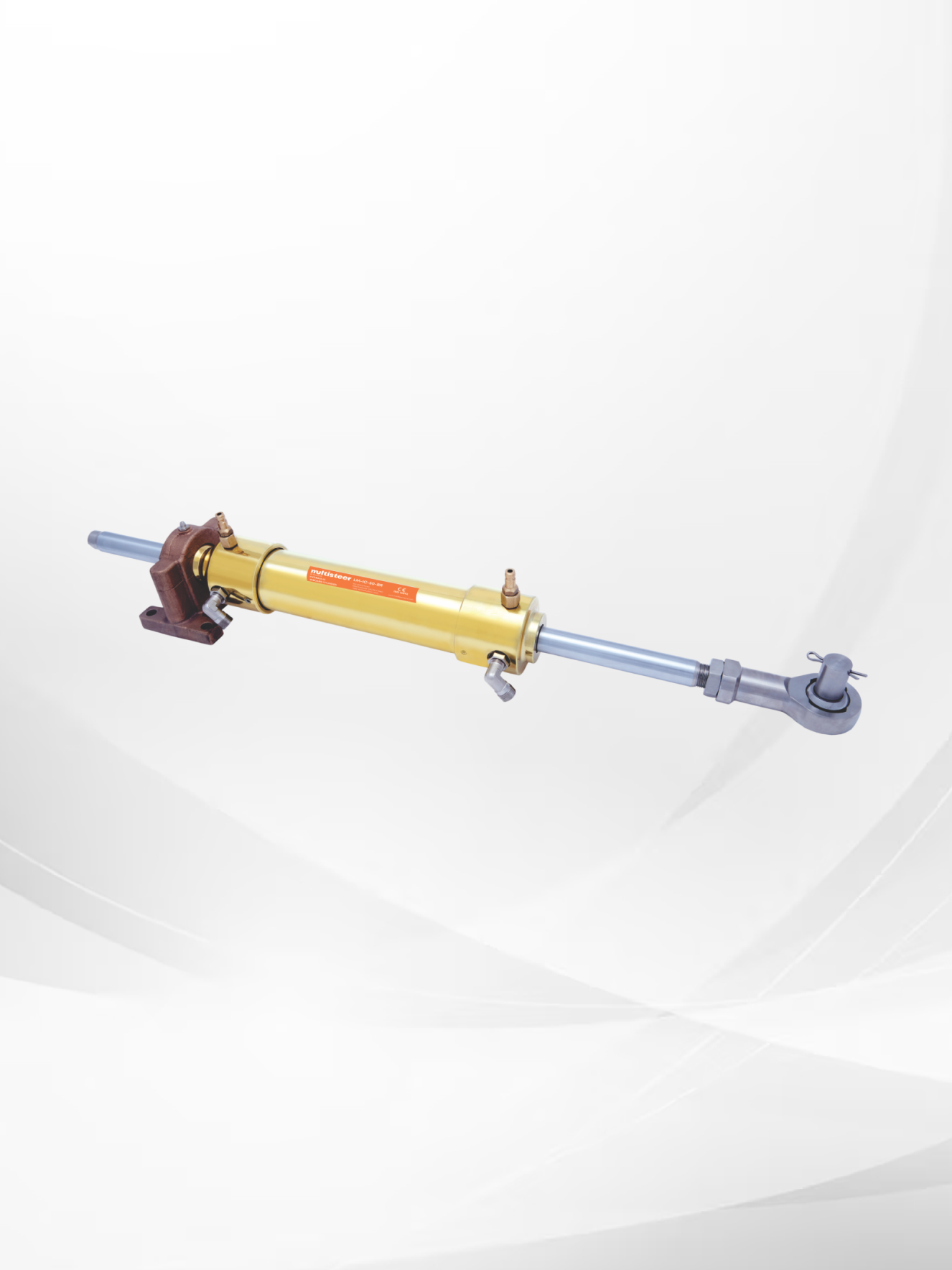 Single Balanced Brass Super-Pro Inboard | Hydraulic Cylinder