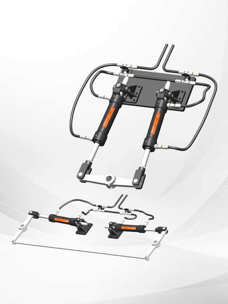 Twin Balanced Ultra-Pro Inboard | Hydraulic Steel Cylinder