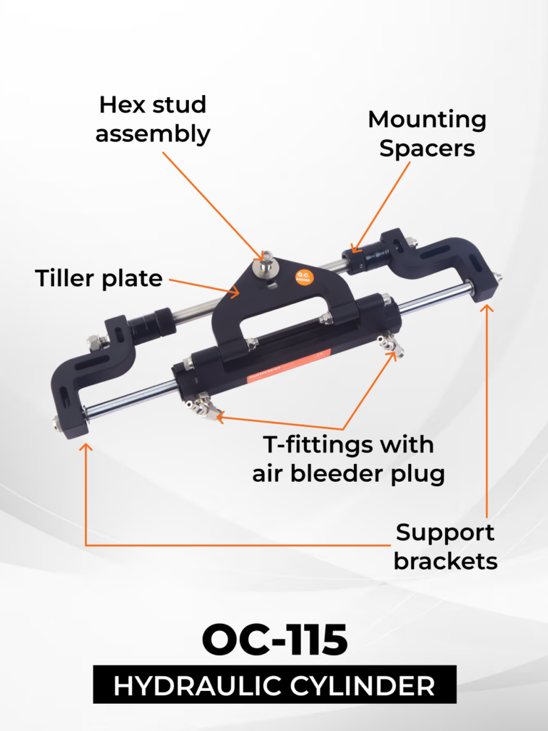 HYDRAULIC FRONT MOUNT SINGLE BALANCED OUTBOARD CYLINDERS - Multisteer