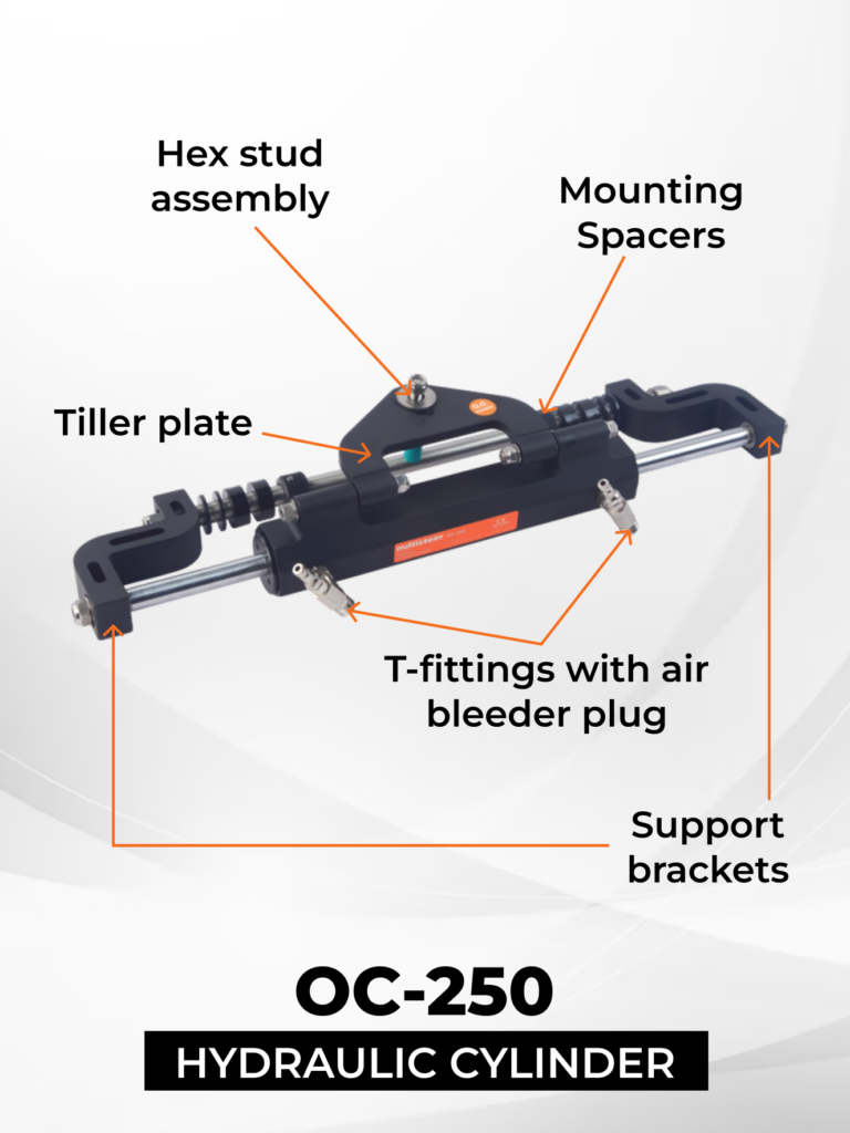 Power steering | Single Outboard | SPPS-U23-250 | Multisteer