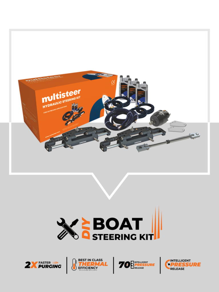 Best Hydraulic Steering System | Twin Outboards | OH-700-T8