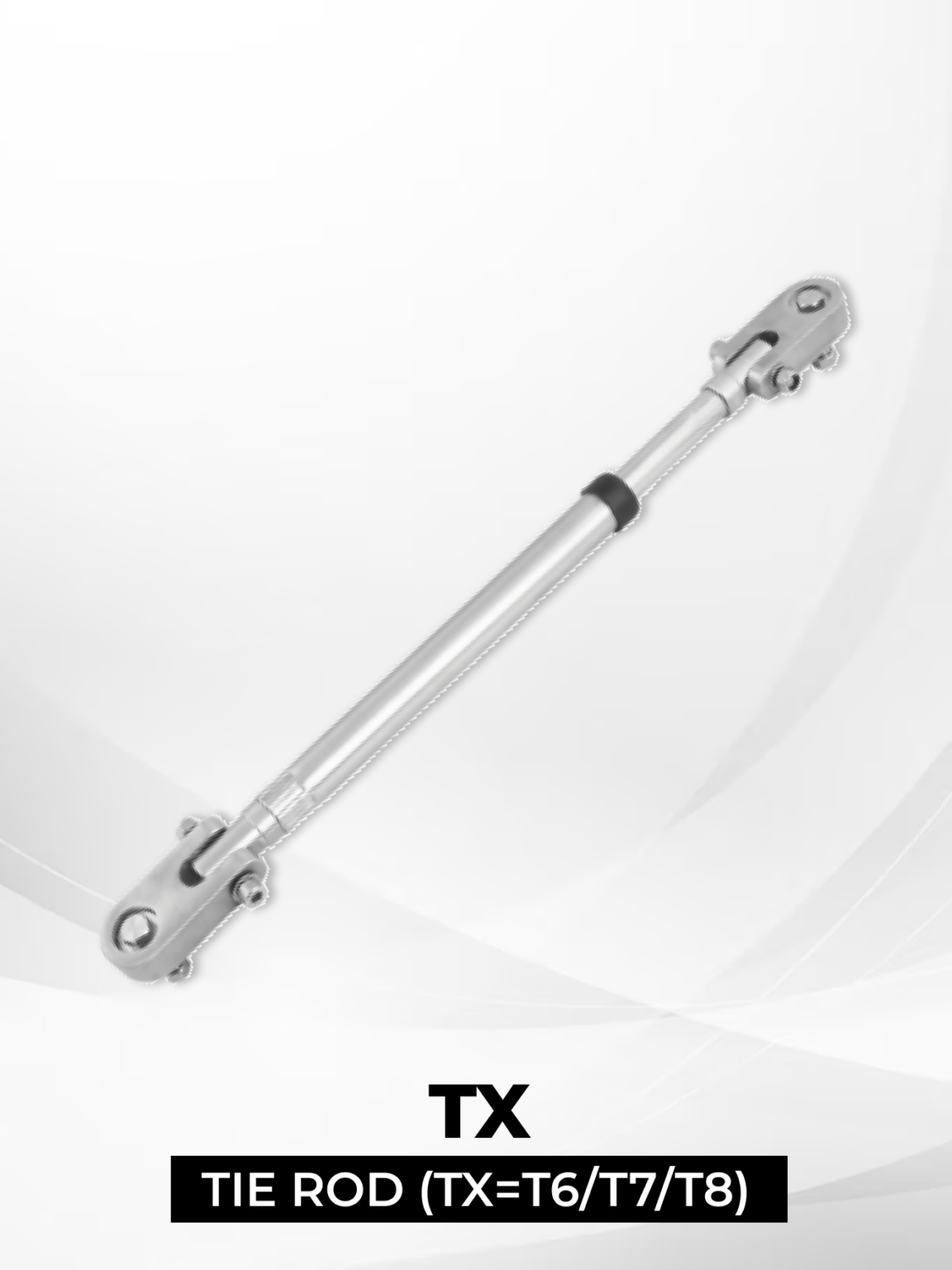 Tie rod | Twin Triple and Quad outboards | Multisteer